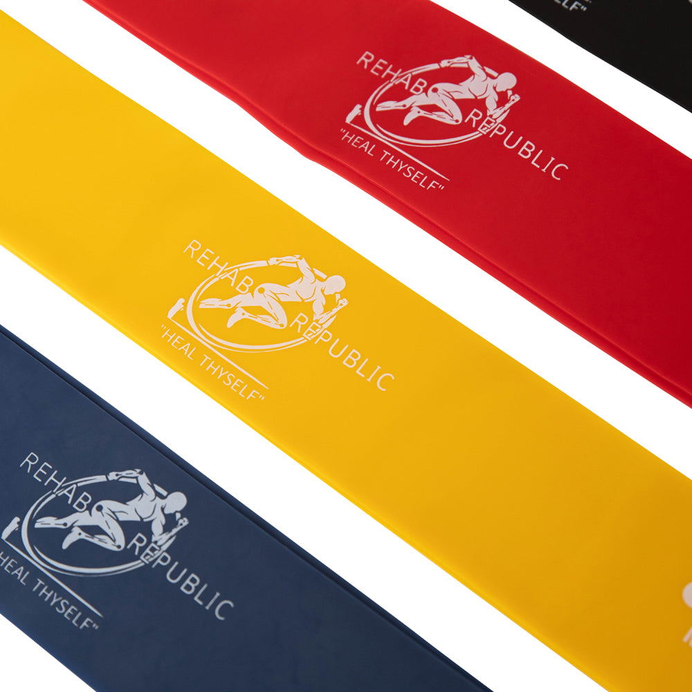 Rehab Republic Resistance Loop Exercise Bands Set