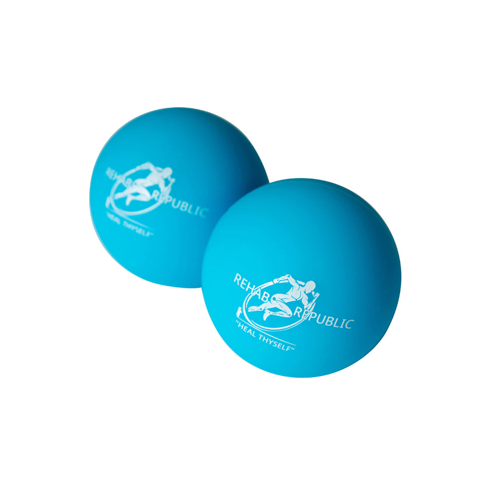 Rehab Republic Premium Massage Balls for Muscle Knots - Set Of 2 Balls